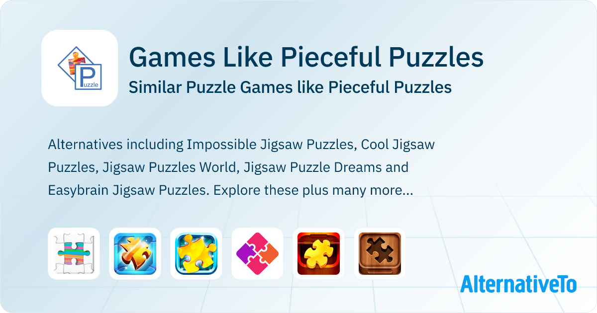 Games Like Pieceful Puzzles: Similar Puzzle Games 2026 | AlternativeTo