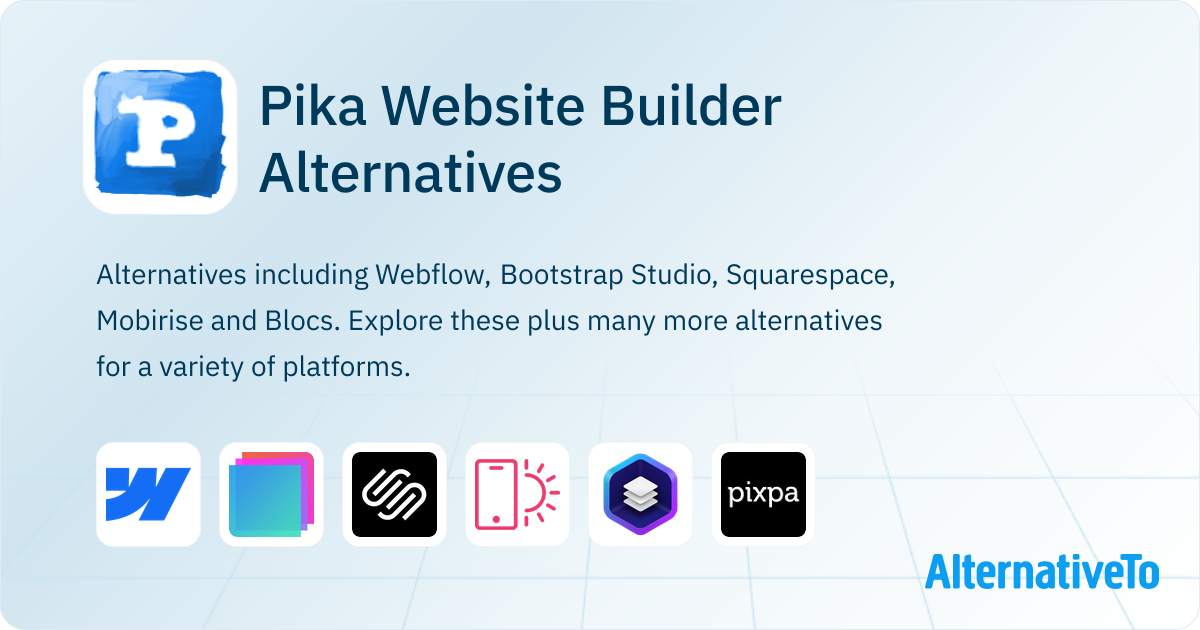 Pika Website Builder Alternatives - Explore Similar Software ...