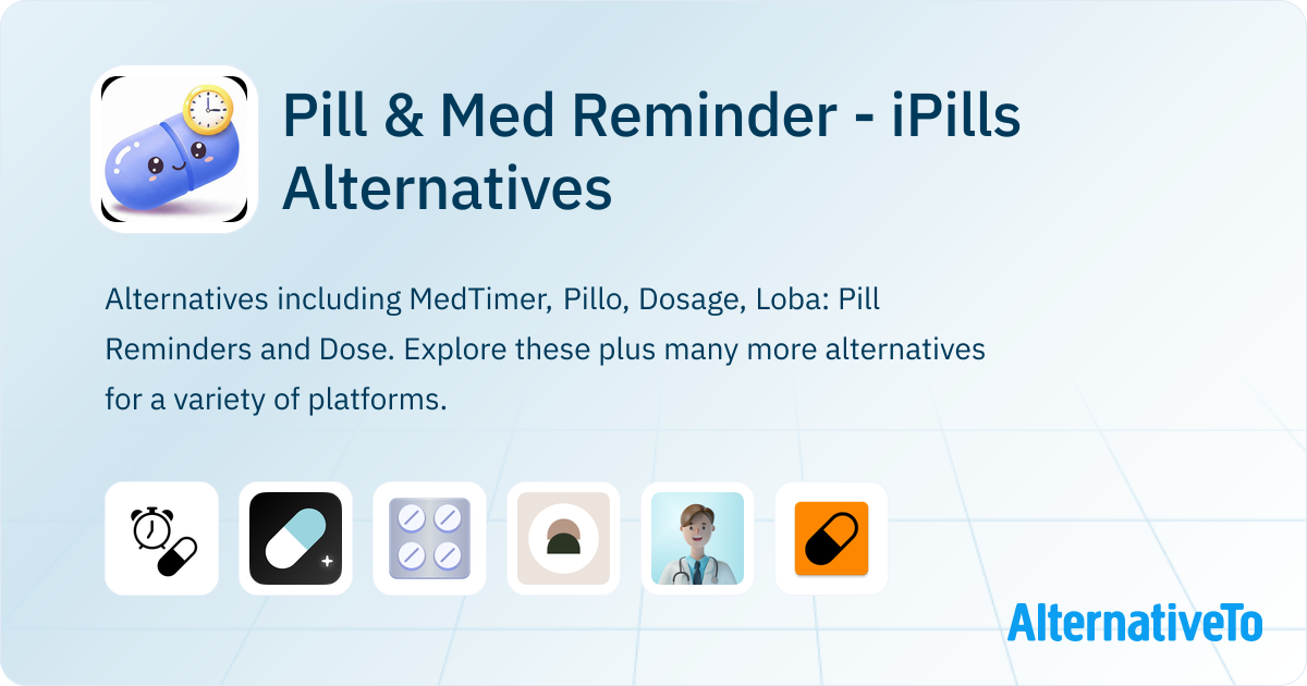 Pill & Med Reminder - iPills Alternatives - Explore Similar Apps ...