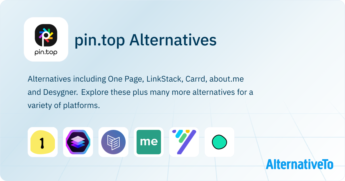 pin.top Alternatives - Explore Similar Sites & Apps | AlternativeTo