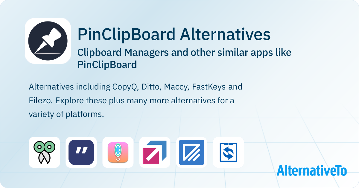 PinClipBoard Alternatives: Clipboard Managers & Similar Apps - Page 5 ...