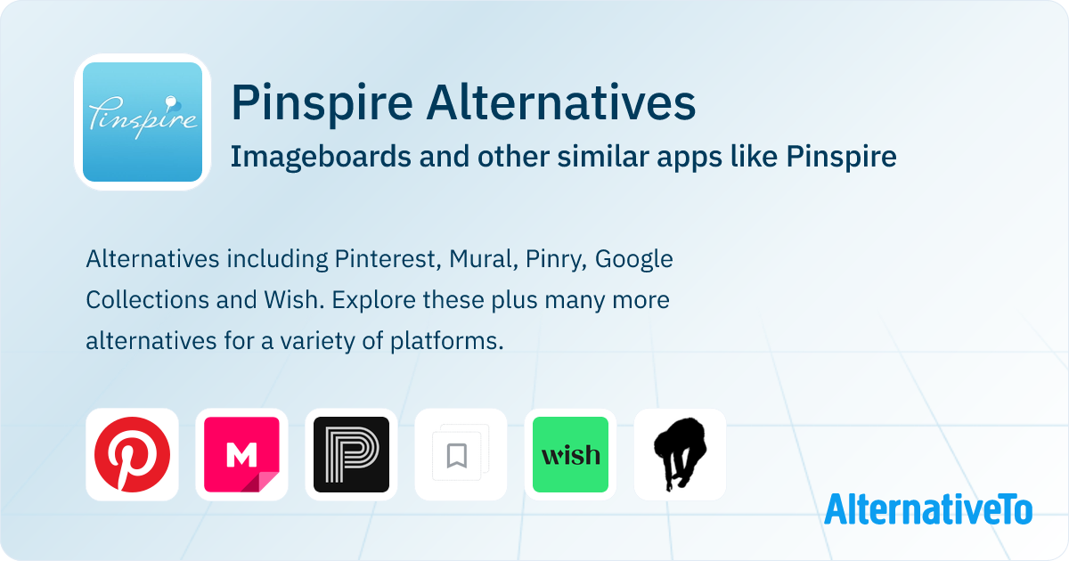 Pinspire Alternatives: Top 10 Imageboards & Similar Apps | AlternativeTo