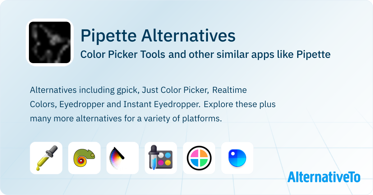 Pipette Alternatives: Top 12 Color Picker Tools & Similar Apps ...