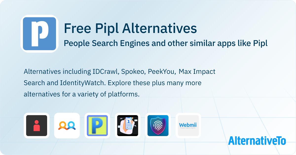 Free Pipl Alternatives: Top 23 People Search Engines & Similar Apps ...