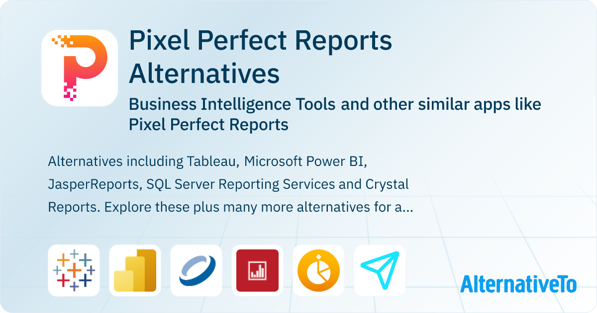 Pixel Perfect Reports Competitors: Top 9 Alternative Business ...