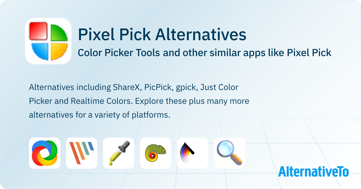 Pixel Pick Alternatives: Top 12 Color Picker Tools & Similar Apps ...