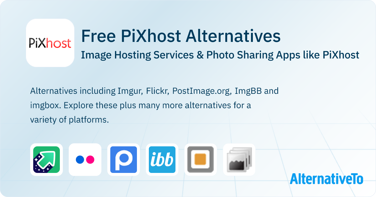 Free PiXhost Alternatives: Top 12 Image Hosting Services | AlternativeTo