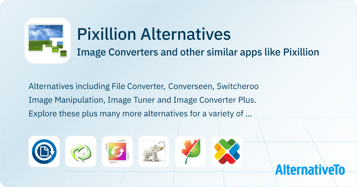 Pixillion Alternatives: Top 12 Image Converters & Similar Apps ...