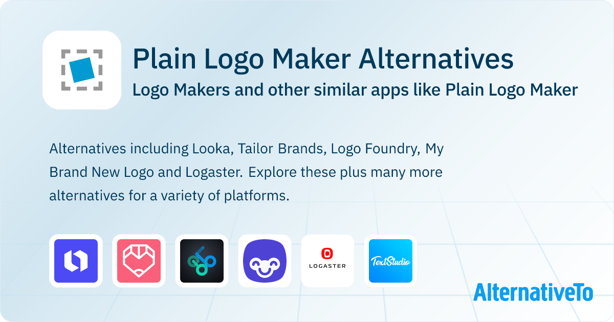 Plain Logo Maker Alternatives: Top 12 Logo Makers & Similar Apps ...