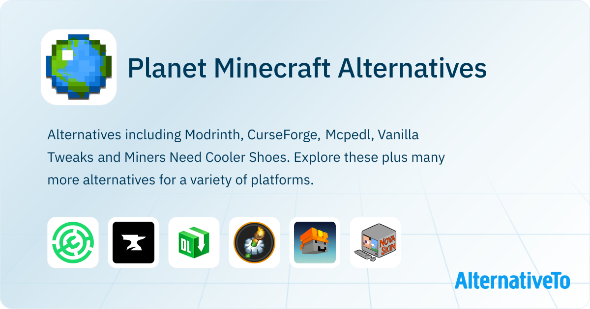 Planet Minecraft Alternatives - Explore Similar Sites & Apps ...