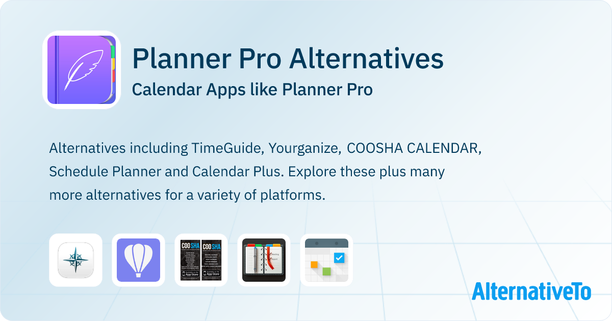 Planner Pro Alternatives: Top 5 Calendar & Similar Apps | AlternativeTo