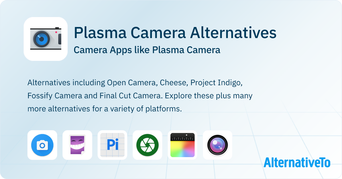 Plasma Camera Alternatives: Top 14 Camera & Similar Apps | AlternativeTo