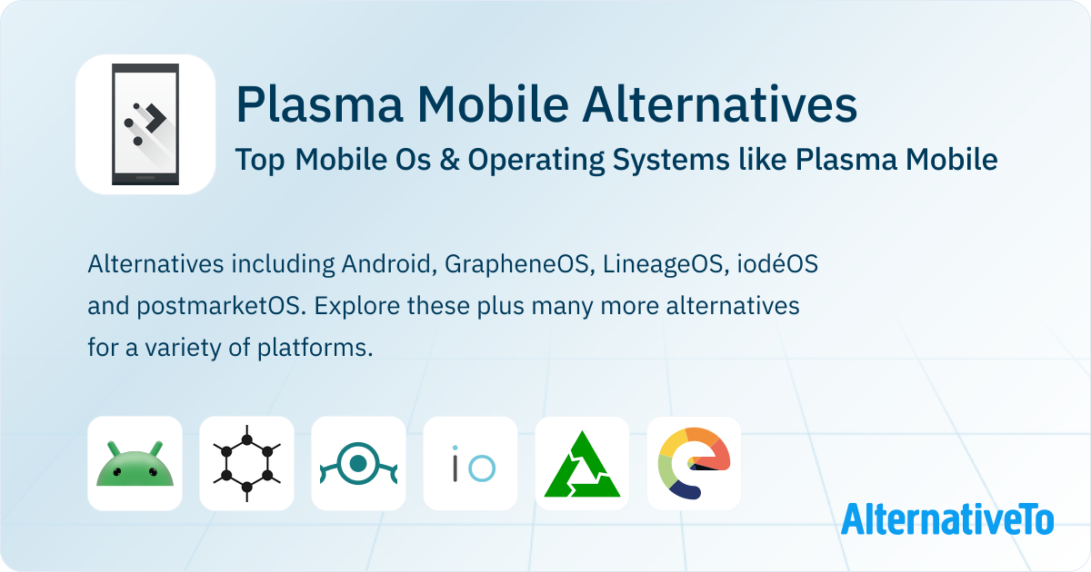 Great Plasma Mobile Alternatives: Top Mobile Os in 2026 | AlternativeTo