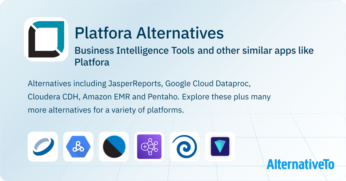 Platfora Competitors: Top 12 Alternative Business Intelligence Tools ...