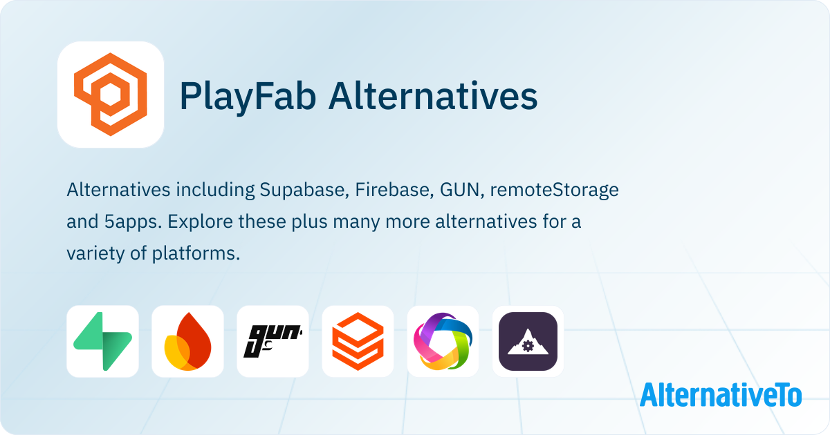 PlayFab Alternatives - Explore Similar Apps & Services | AlternativeTo