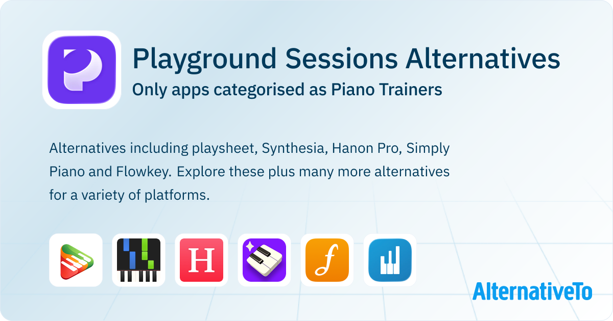 Playground Sessions Alternatives: Top 14 Piano Trainers | AlternativeTo
