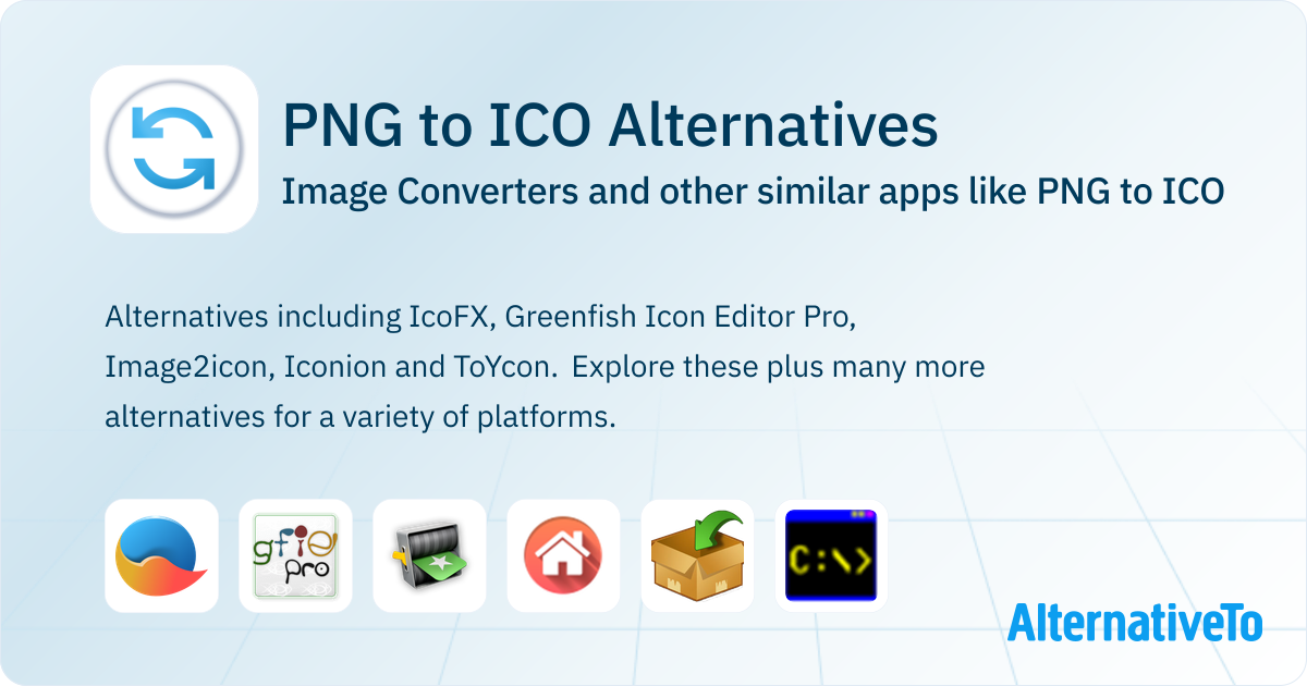 PNG to ICO Alternatives: Top 17 Image Converters & Similar Apps ...
