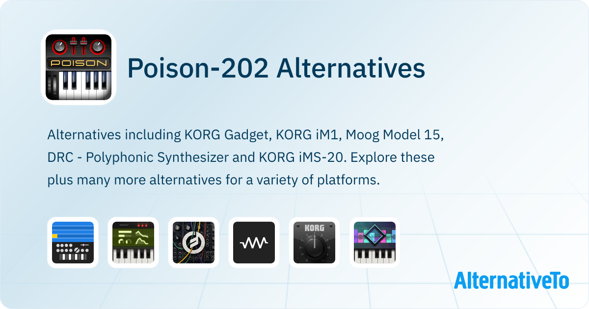 Poison-202 Alternatives - Explore Similar Apps | AlternativeTo