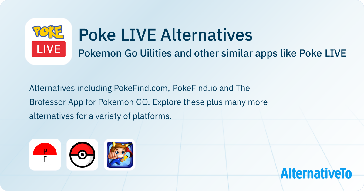 Poke LIVE Alternatives: Top 3 Pokemon Go Uilities & Similar Apps ...