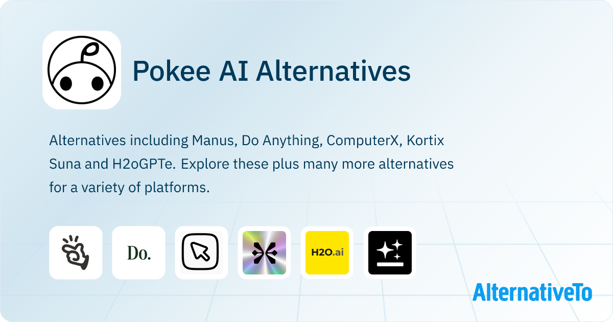 Pokee AI Alternatives - Explore Similar Sites & Apps | AlternativeTo