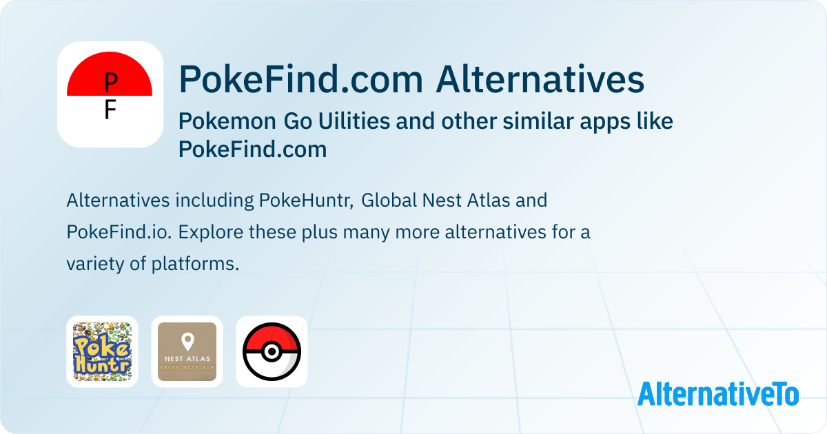PokeFind.com Alternatives: Top 3 Pokemon Go Uilities & Similar Websites ...