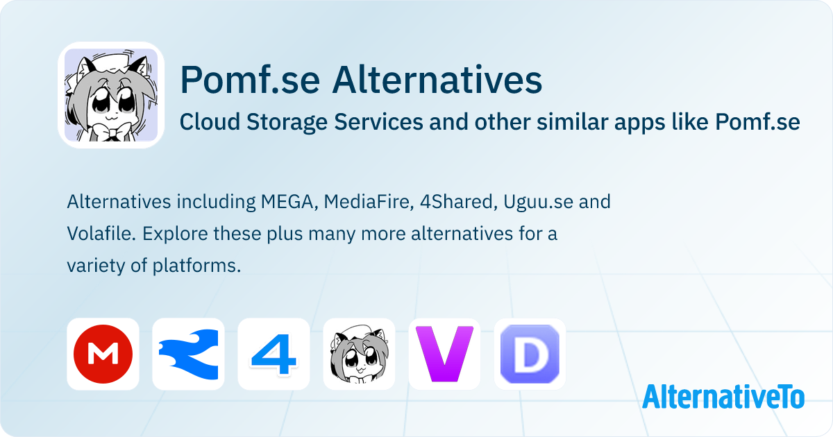 Pomf.se Alternatives: Top 13 Cloud Storage Services & Similar Apps ...