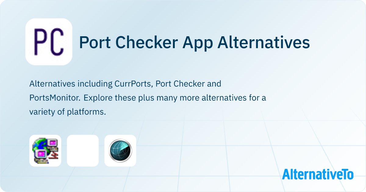 Port Checker App Alternatives - Explore Similar Sites & Apps ...