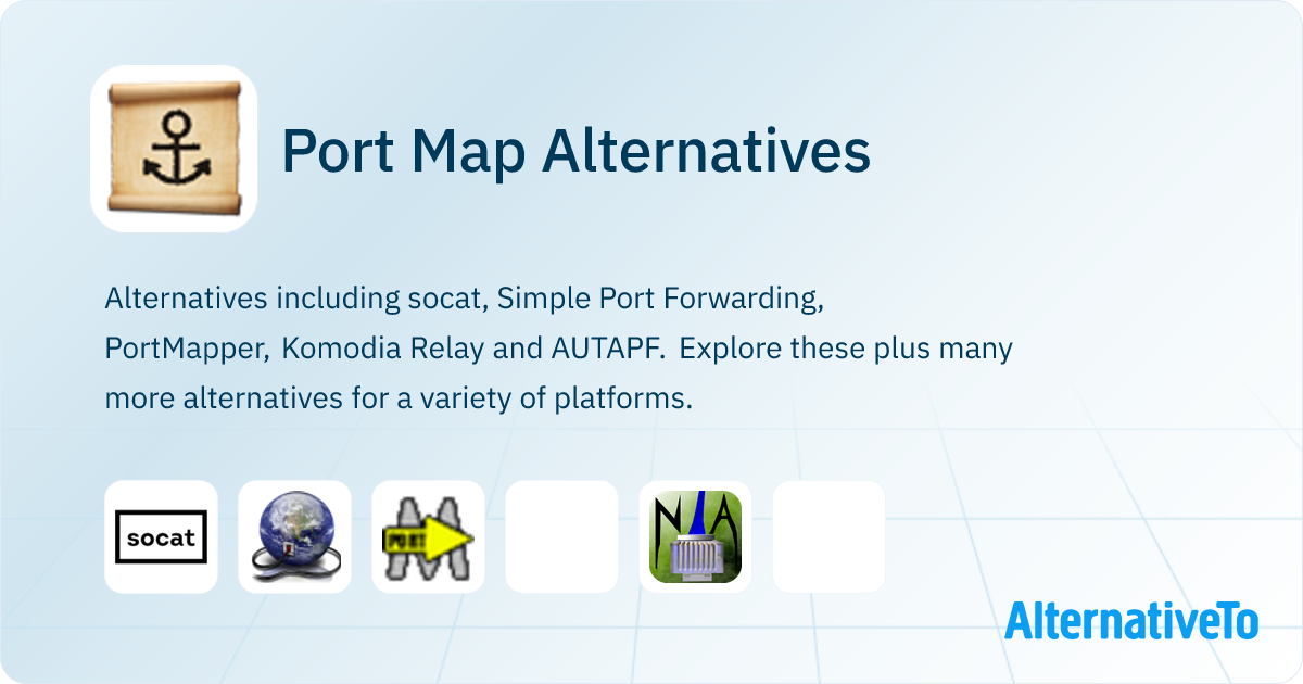Port Map Alternatives - Explore Similar Software | AlternativeTo