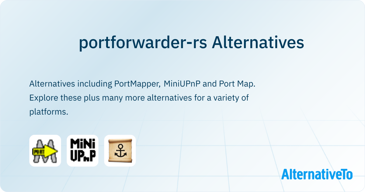 portforwarder-rs Alternatives - Explore Similar Software | AlternativeTo