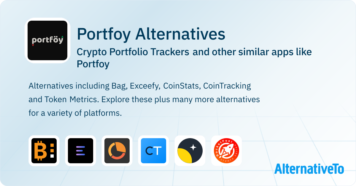 Portfoy Alternatives: Top 12 Crypto Portfolio Trackers & Similar Apps ...