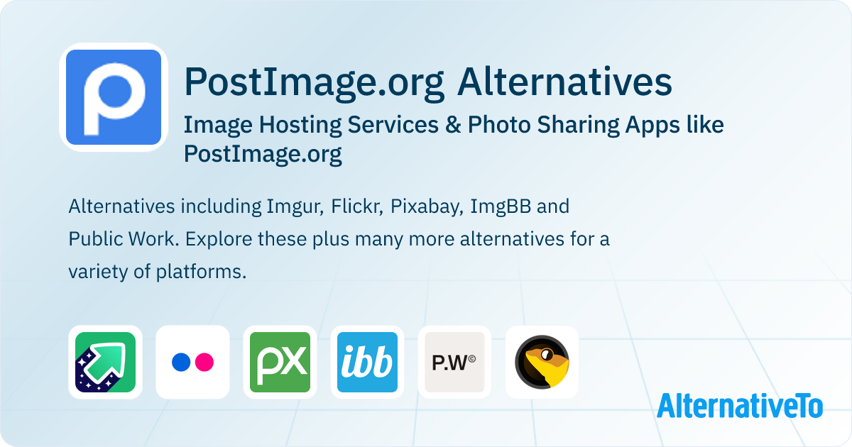 PostImage.org Alternatives: Top 12 Image Hosting Services | AlternativeTo