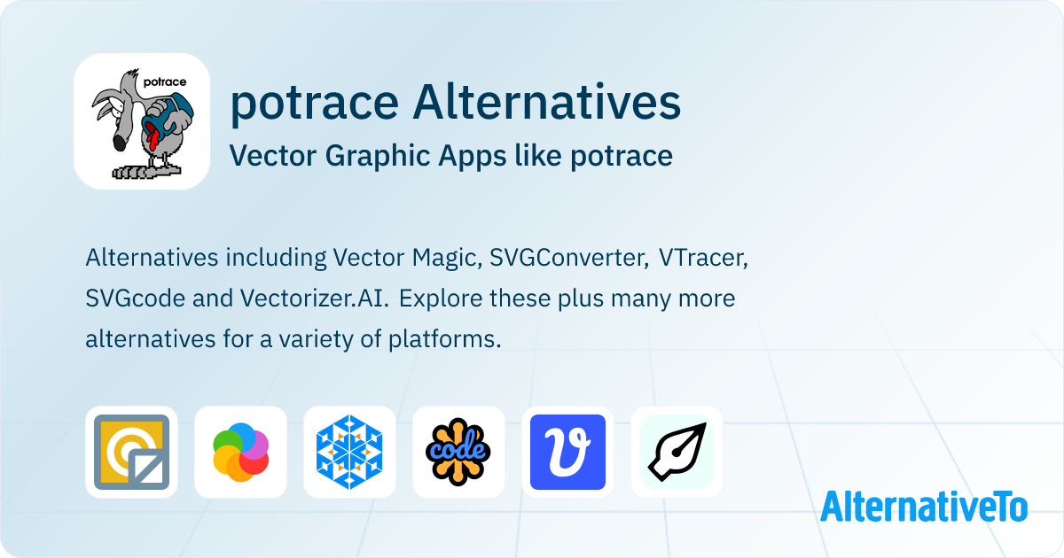 potrace Alternatives: Top 12 Vector Graphic & Similar Apps | AlternativeTo