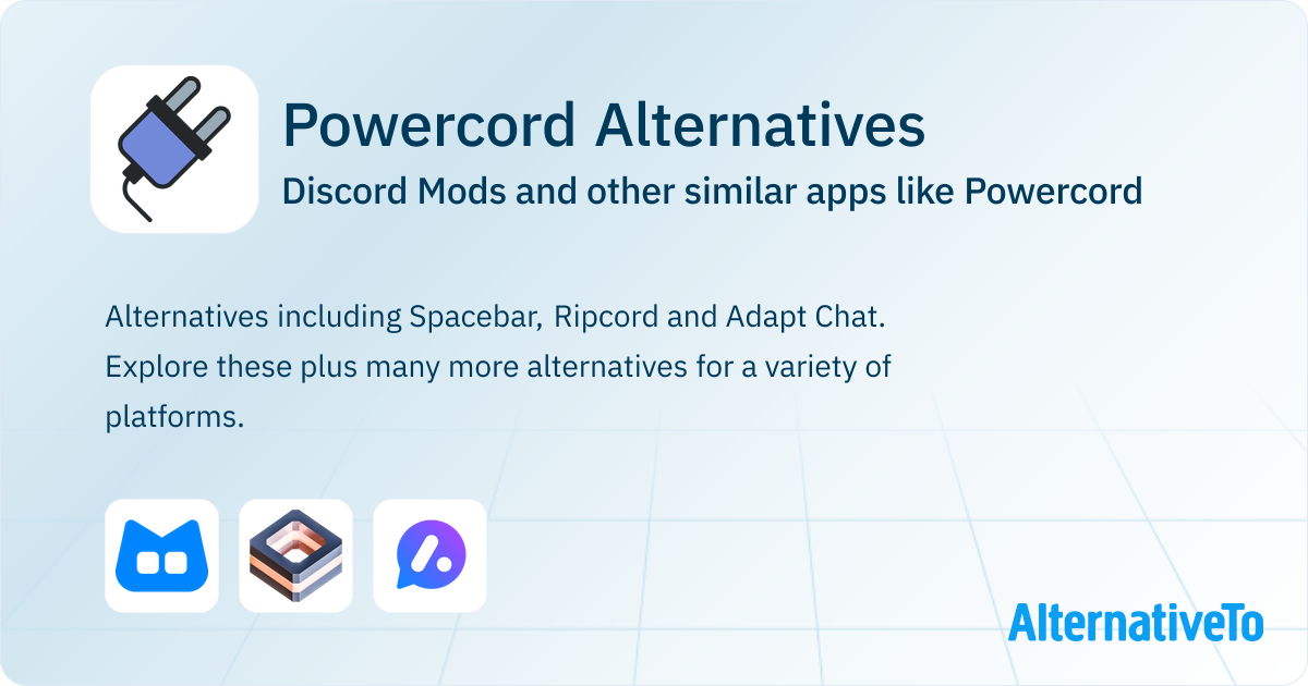 Powercord Alternatives: Top 18 Discord Mods & Similar Apps | AlternativeTo