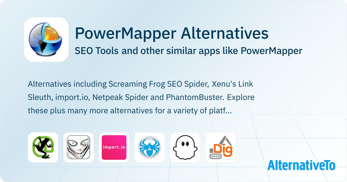 PowerMapper Alternatives: Top 12 SEO Tools & Similar Apps | AlternativeTo
