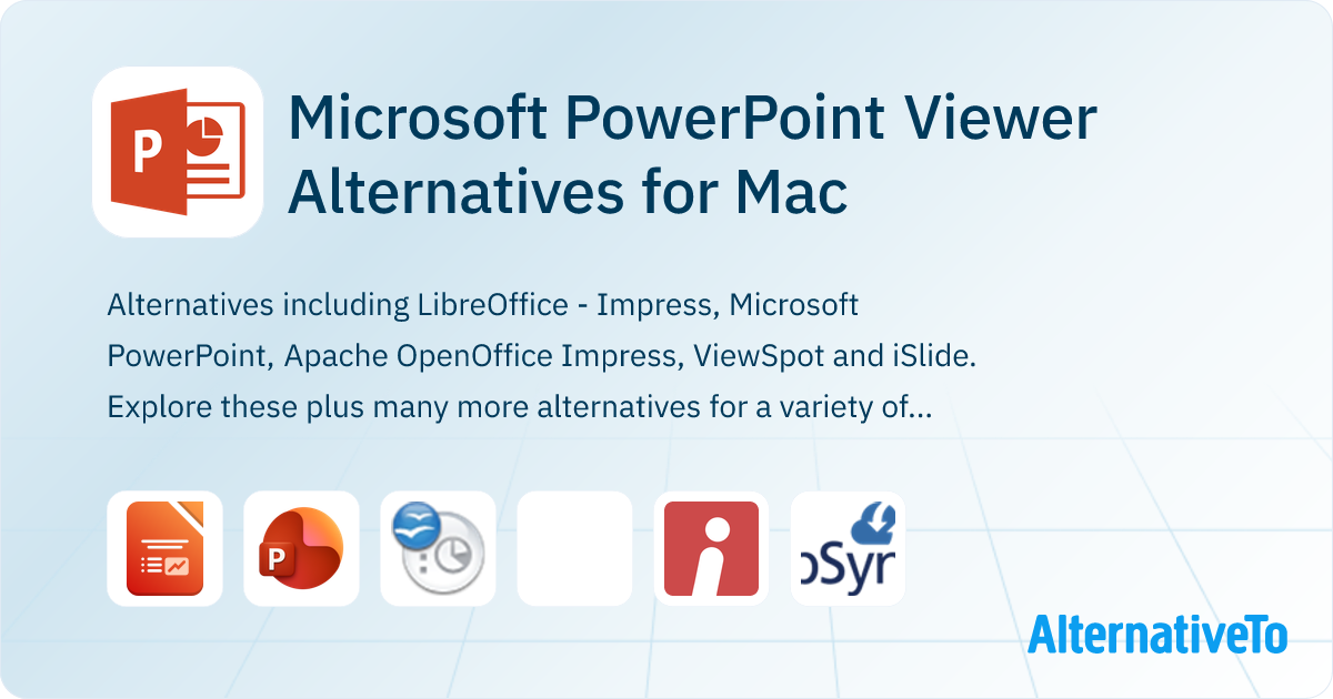 Microsoft PowerPoint Viewer Alternatives for Mac | AlternativeTo