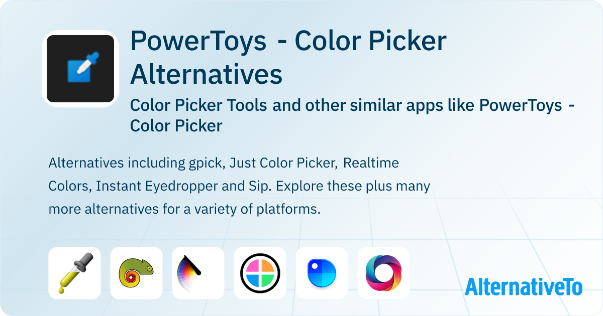 PowerToys - Color Picker Alternatives: Top 12 Color Picker Tools ...