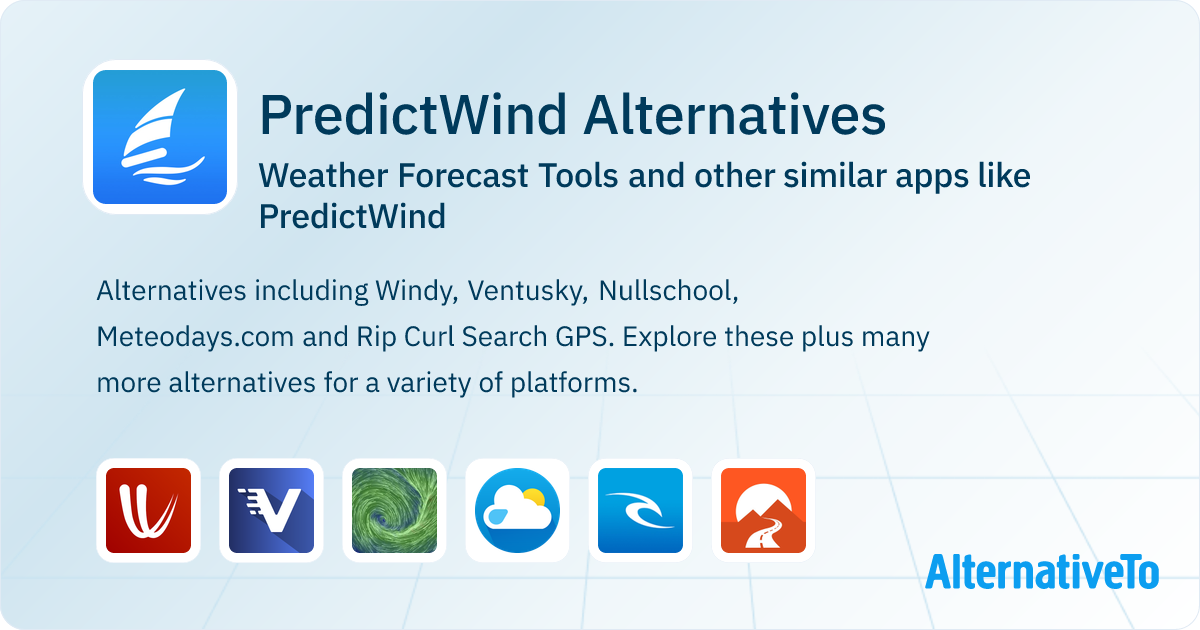 PredictWind Alternatives: Top 12 Weather Forecast Tools & Similar Apps ...