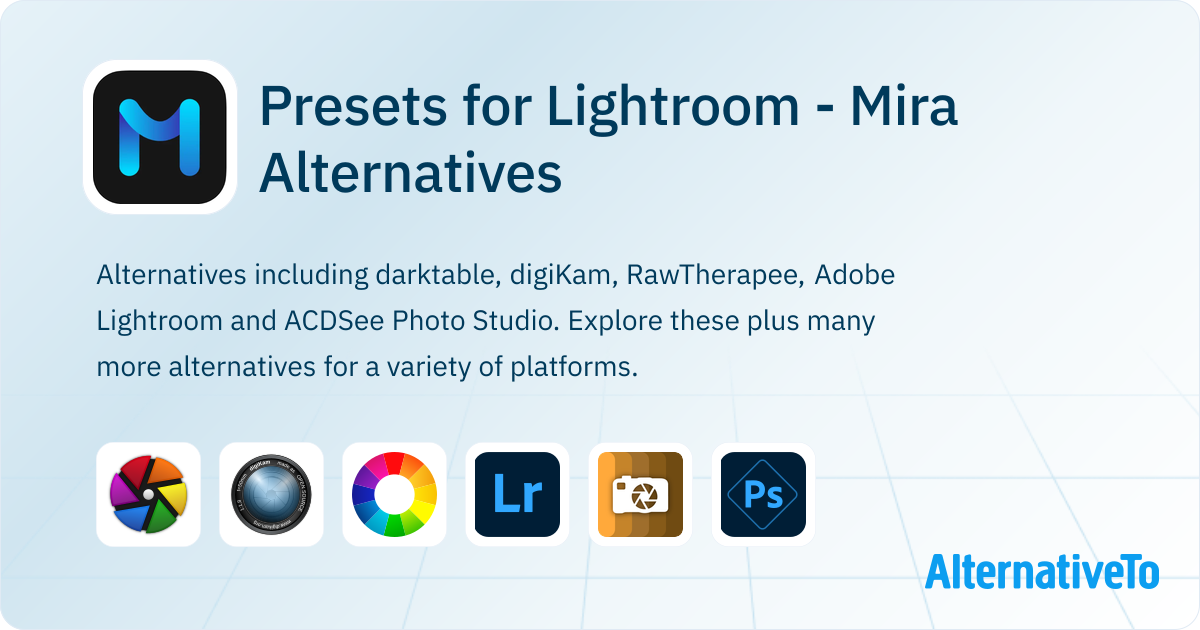 Presets for Lightroom - Mira Alternatives - Explore Similar Apps ...