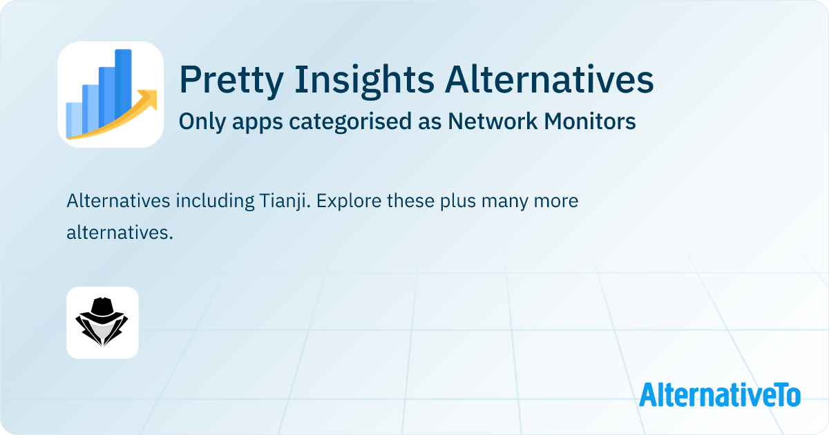Pretty Insights Alternatives: Top 1 Network Monitors | AlternativeTo