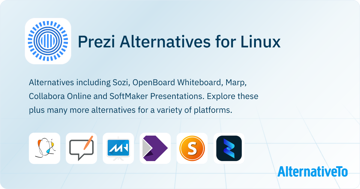 Prezi Alternatives for Linux: Top 14 Presentation & Slideshow Makers ...