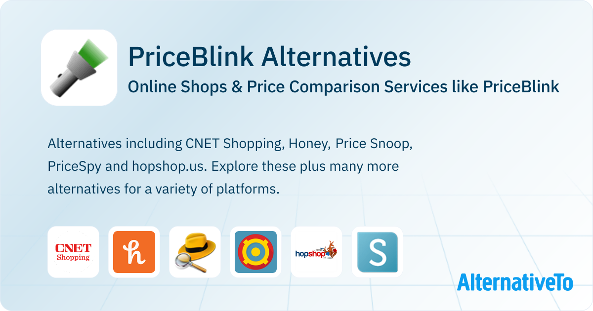 PriceBlink Alternatives: Top 12 Online Shops | AlternativeTo