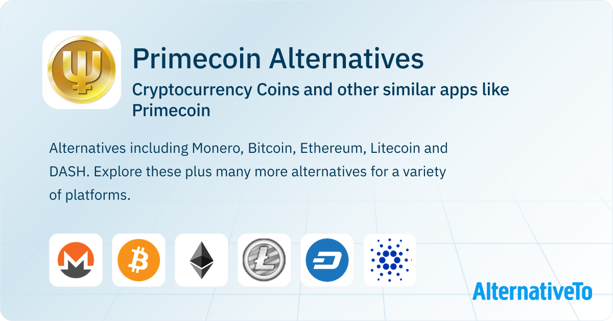 Primecoin Alternatives: Top 12 Cryptocurrency Coins & Similar Websites ...