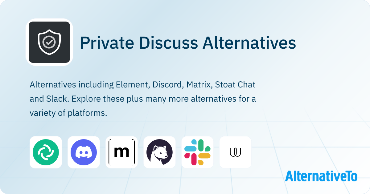 Private Discuss Alternatives - Explore Similar Apps & Services ...