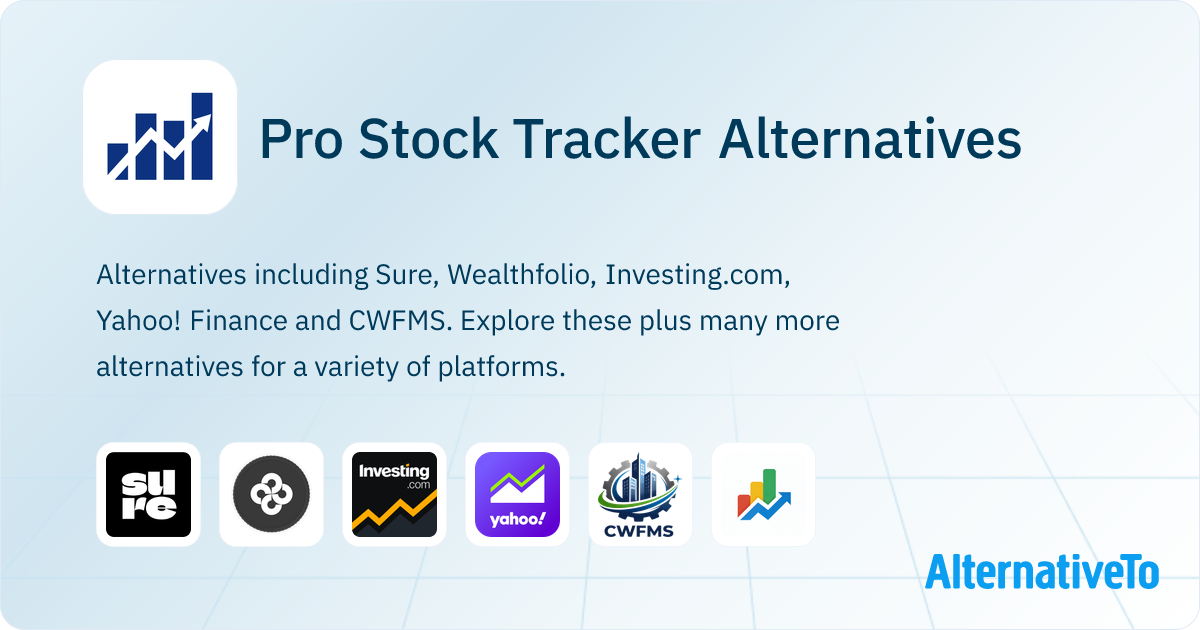 Pro Stock Tracker Alternatives - Explore Similar Sites & Apps ...
