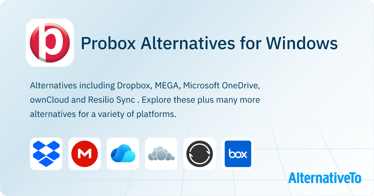 Probox Alternatives for Windows: Cloud Storage Services - Page 6 ...
