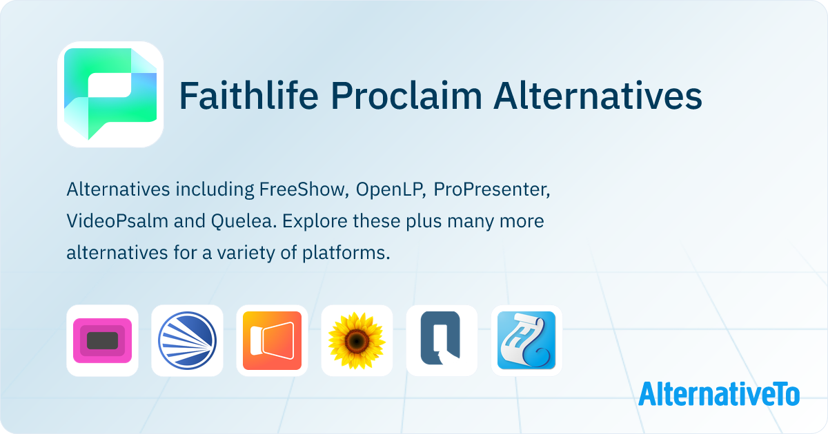 Faithlife Proclaim Alternatives - Explore Similar Apps | AlternativeTo