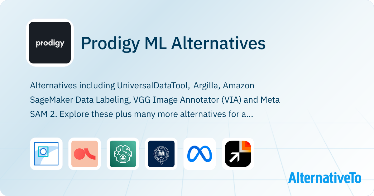 Prodigy ML Alternatives - Explore Similar Sites & Apps | AlternativeTo