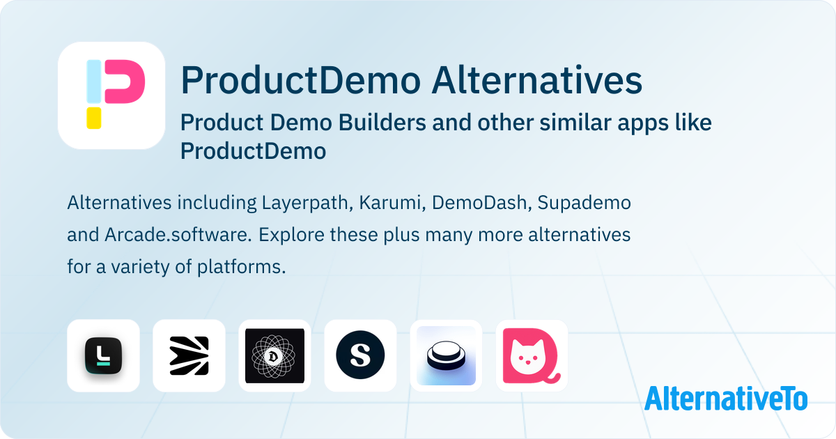 ProductDemo Alternatives: Top 5 Product Demo Builders & Similar Apps ...