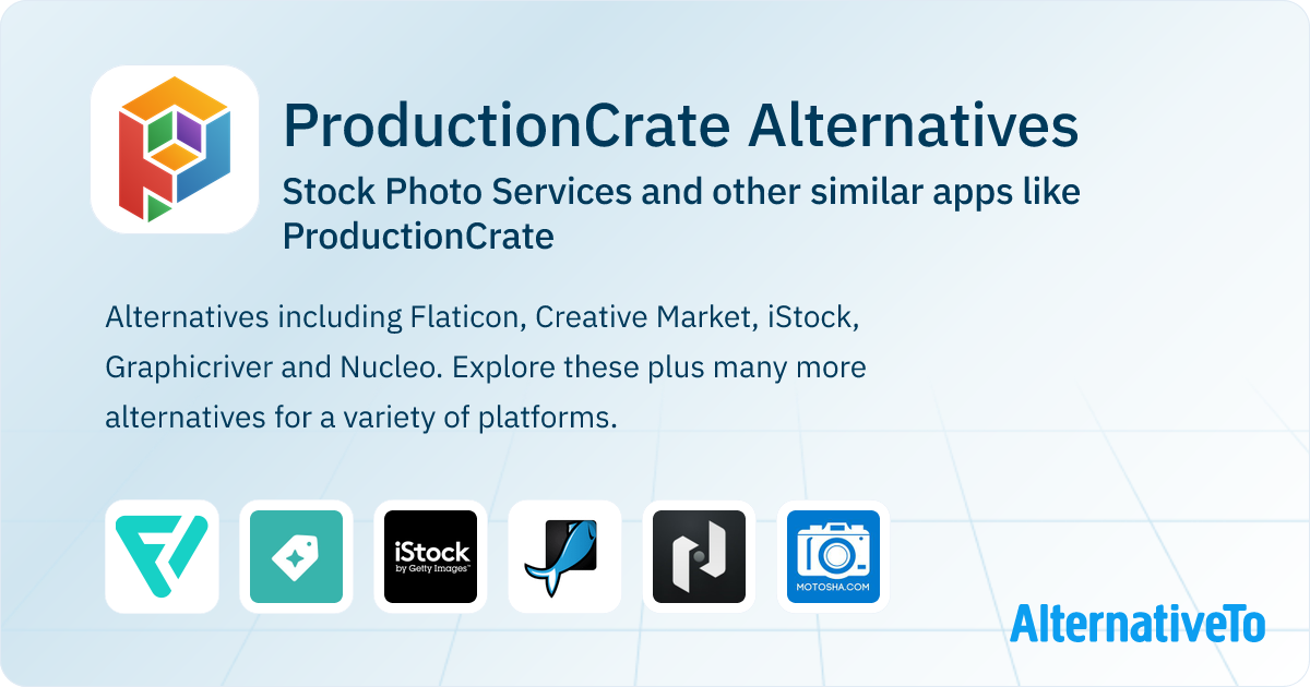 ProductionCrate Alternatives: Top 14 Stock Photo Services & Similar ...