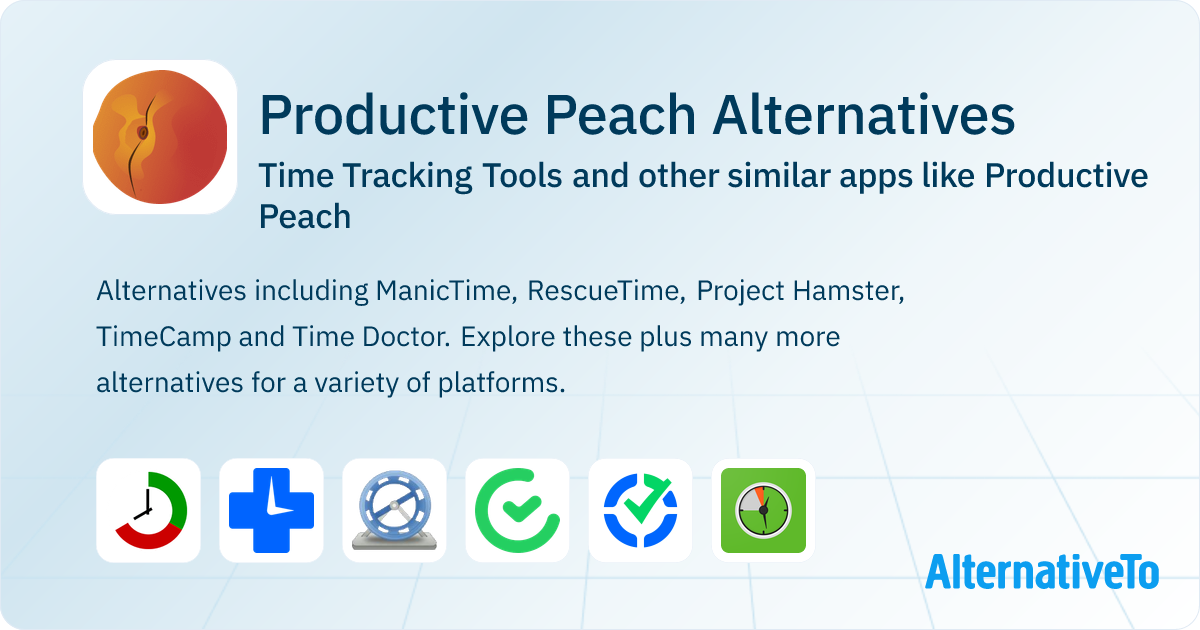 Productive Peach Alternatives: Top 12 Time Tracking Tools & Similar ...